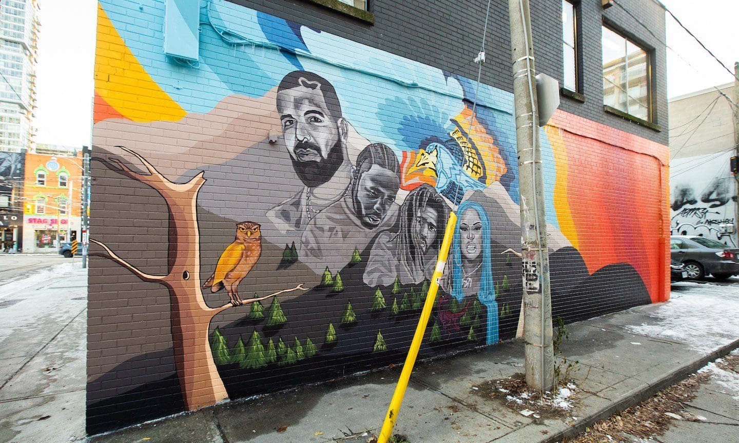 Spotify’s RapCaviar Mount Rushmore Contest Unveils Murals Of Drake ...