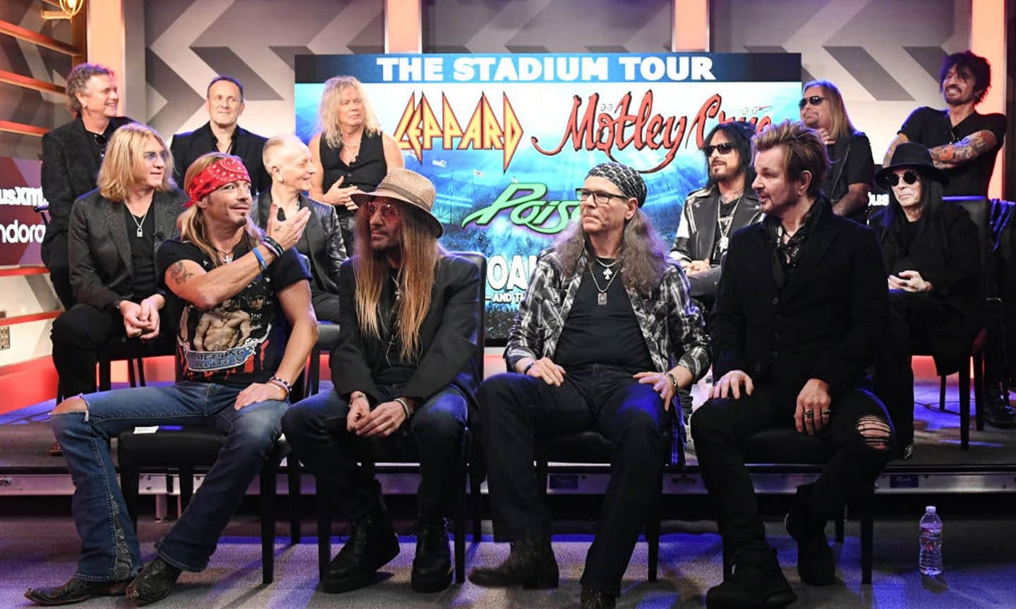 Def Leppard & Mötley Crüe Win Pollstar’s ‘Rock Tour Of The Year’ Award ...