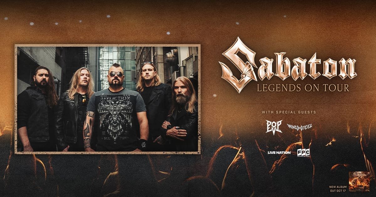Sabaton Unveils Exciting 2026 North American Tour: Get Ready for Epic ...