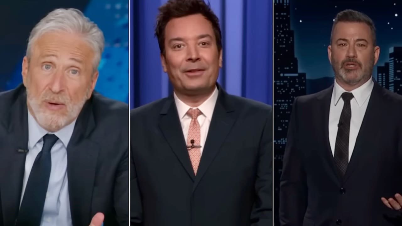 Kimmel, Colbert, and Jon Stewart Discuss Alex Pretti’s Murder, While ...